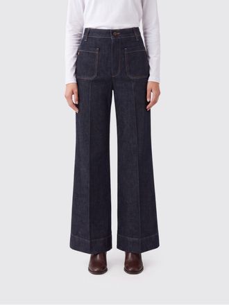 Victoria Beckham Jeans Damen Farbe Blau