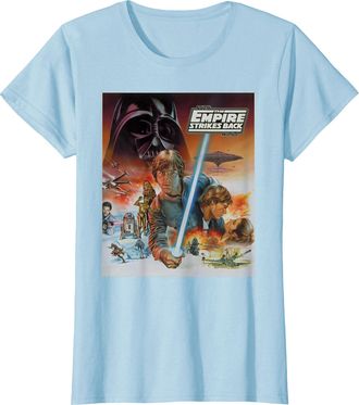 Star Wars The Empire Strikes Back Luke Skywalker Vintage T-Shirt