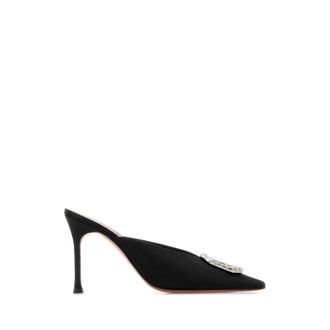 Amina Muaddi Damen, Schuhe, Schwarzk, 37 EUGr&ouml;&szlig;e