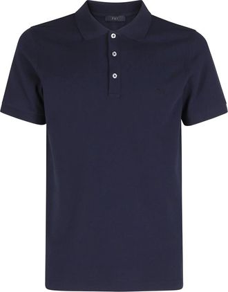 Fay Homme, Tops, Bleu, Taille: XL Polo Chemises