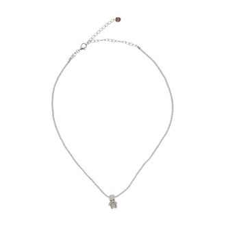 Yvmin Woven Mini Rabbit Halskette - - Accessories - Damen - Wei&szlig; - ONE SIZE
