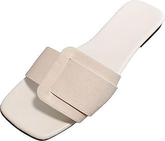 Generico Porte pantoufles femme maison d&eacute;t&eacute; pantoufles femme maison pantoufles anti-odeurs pantoufles plage femme pantoufles femme maison ferm&eacute;e, beige, 42 EU