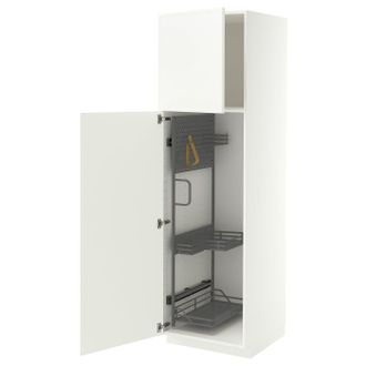 IKEA METOD Hochschrank mit Putzschrankeinr