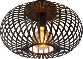 Lucide Lucide - manuela - Deckenleuchte - ø 39,5 cm - 1xE27 - Schwarz