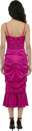 Dolce & Gabbana Womens Purple Elastane Cocktail Dress