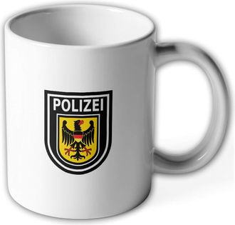 Copytec Bundespolizei Abzeichen Wappen BPOL Sonderpolizei Bundes Adler - Tasse 9792