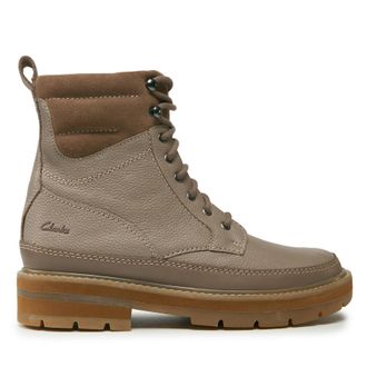 Clarks Schn&uuml;rstiefeletten Clarks PragueStyle K. 261749026 Braun