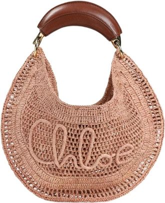 Chlo&eacute; Summer Banana Hobo Bag - - Bags - Damen - Beige - ONE SIZE