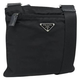 Prada Pre-owned Vintage Nylon Shoulder Bag - - Pre-owned - Damen - Schwarzk - ONE SIZE