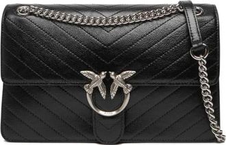 Pinko Pinko, Femme, Sacs, Noir, Taille: ONE Size Love One Light Classic