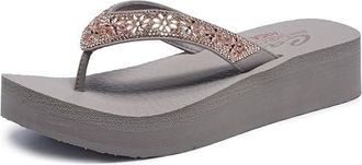 Skechers Femme Wild Vinyasa Sauvages Daisies, Garniture en Pierre mitobuck Taupe, 39 EU