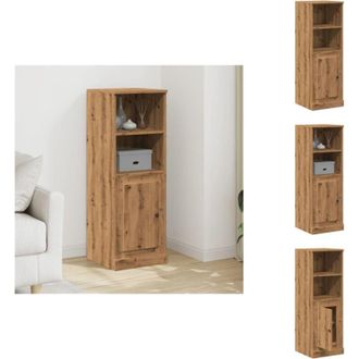 vidaXL Highboard Artisan-Eiche 36x35,5x103,5 cm Holzwerkstoff - Highboard - Highboards - Sideboard - Schrank