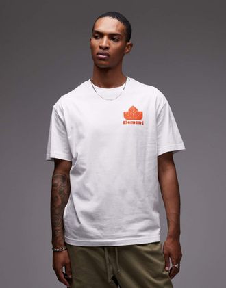 Element T-shirt avec logo sport au dos - Blanc