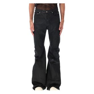 Rick Owens Schwarze Bootcut Jeans Aw25 - - Jeans - Herren - Schwarzk - W36