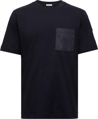Moncler T-shirt en coton et cachemire
