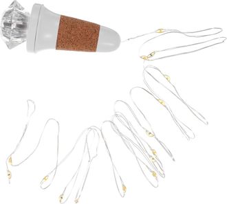 NUOBESTY Wiederaufladbare LED Kork Lichterkette USB Betrieben Bunte Flaschenverschluss Beleuchtung f&uuml;r Gem&uuml;tliche Atmosph&auml;re Zuhause Garten Terrasse Langlebig 