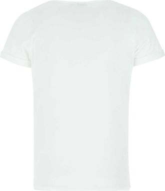 Saint Laurent 9000 Exterior: Cotton T-Shirt T-shirts And Polos