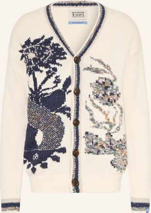 Scotch & Soda Strickjacke weiss