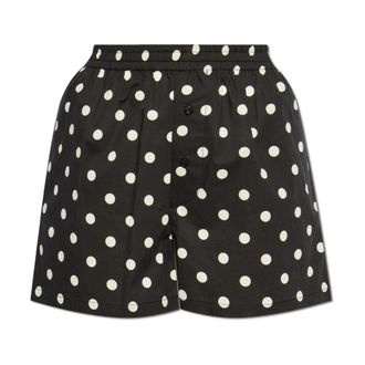 Moschino Shorts mit Polka Dot Muster - - Shorts - Damen - Schwarzk - S