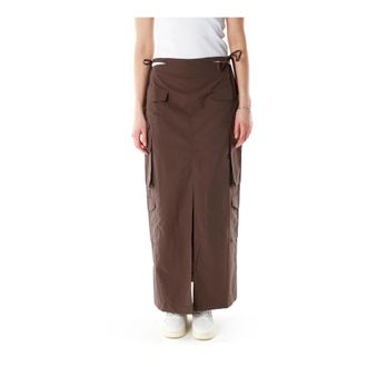 Daily Paper Clothing Zora Cargo Skirt - - Skirts - Damen - Braun - S