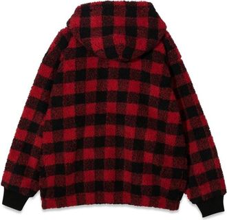 Dsquared2 Plaid Polyester Hoodie - Multicolor