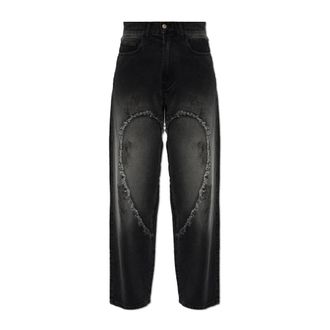 Carne Bollente Jeans mit Vintage-Effekt - - Jeans - Damen - Schwarzk - W24