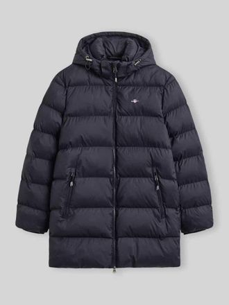 GANT Regular Fit Jacke aus Polyester mit abnehmbarer Kapuze