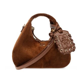 Ganni Mini Hobo Bag - - Bags - Damen - Braun - ONE SIZE