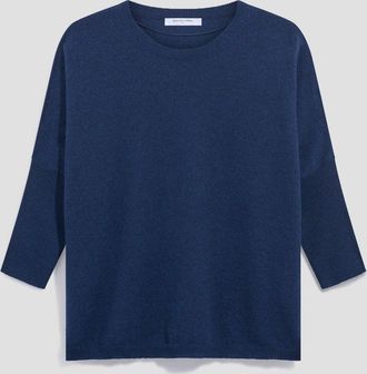 Gerard Darel Pull ample &agrave; col rond en cachemire - ERLINE - Encre