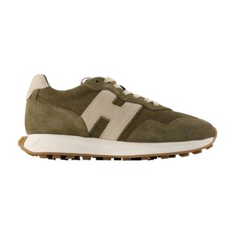 Hogan H601 Allacciato H Patch Sneakers - - Shoes - Herren - Gr&uuml;n - 40 EU