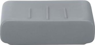 Kleine Wolke 5066901853 Seifenschale Cubic, Accessoires, anthrazit, Ma&szlig;e ca. 8,5 x 11,1 x 2,9 cm