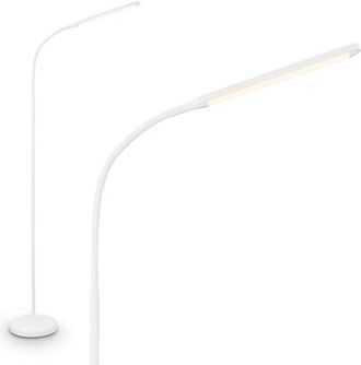 Briloner LED Stehlampe mit Touch, dimmbar, Speicherfunktion, Leselampe, Wohnzimmerlampe, Schlafzimmer Deko, Deckenfluter, Standleuchte, Stehleuchte, 21 x 170 c