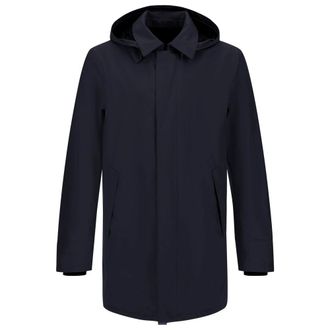 Herno Dunkelblaue Rei&szlig;verschlussjacke mit anliegenden Manschetten - - Coats - Herren - Blau - XL