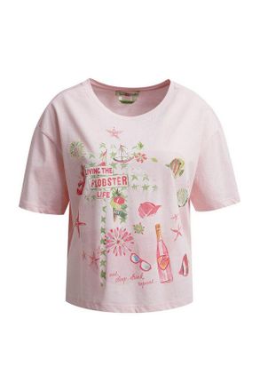 Smith & Soul Rundhalsshirt mit &uuml;berschnittener Schulter