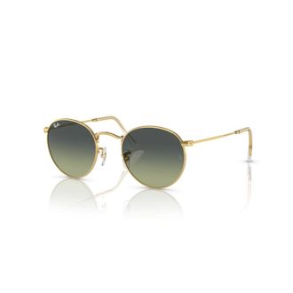 Ray-Ban unisex, Accessoires, Jaune, Taille: 50 MM Lunettes de Soleil Rondes en Métal