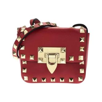 Valentino Pre-owned Calf Schultertasche - - Pre-owned - Damen - Rot - ONE SIZE