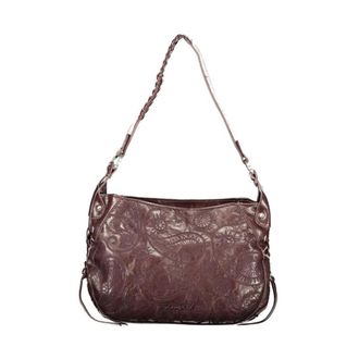 Desigual Umh&auml;ngetasche mit Blumenpr&auml;gung - - Bags - Damen - Braun - ONE SIZE