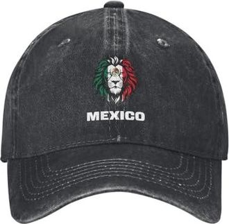 Generic Casquette Baseball,Drapeau Mexicain du Mexique,Respirant Casquette De Camionneur Légère Bonnet De Golf pour Outdoor Randonnée Homme