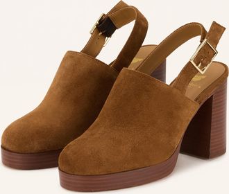 Bobbies Bobbies Slingpumps Savannah braun