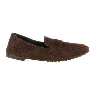 Tory Burch Wildleder-Ballett-Loafer - - Shoes - Damen - Braun - 40 EU