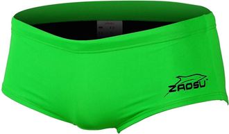 Zaosu Herren und Jungen Schwimmhose Essential Neon-Flash | Sport Badehose f&uuml;r das Schwimm Training, Farbe:neongr&uuml;n, Gr&ouml;&szlig;e:176/3