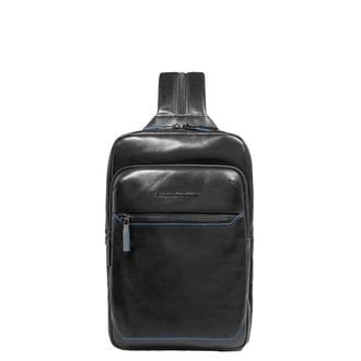 Piquadro Umwandelbare Sling Bag zum Rucksack - - Bags - Herren - Schwarzk - ONE SIZE