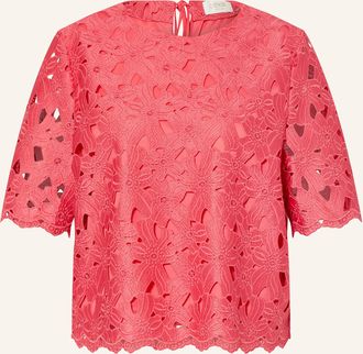 Cat Noir Catnoir Blusenshirt Mit Lochspitze rot