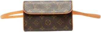 Louis Vuitton Pochette Florentine Pre-owned - Femme - Pre-owned - Brun - Taille: ONE Size