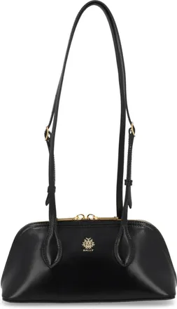 Bally Womens Praline S Bag Black Calf Leather Handbags Hand