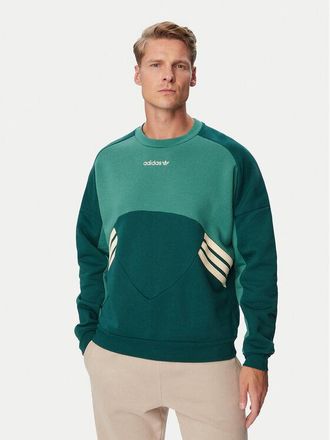 adidas Sweatshirt Munich 93 KW4387 Gr&uuml;n Loose Fit