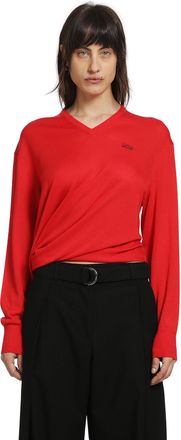 Loewe Draped Wool Sweater