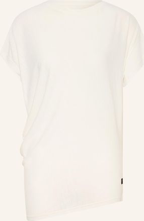 super.natural T-Shirt Yoga Loose Mit Merinowolle weiss