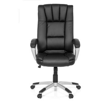 hjh OFFICE Hjh Office - gebraucht] Chefsessel Relax Cl150 Kunstleder Schwarz Sessel Bürostuhl Stuhl B-Ware