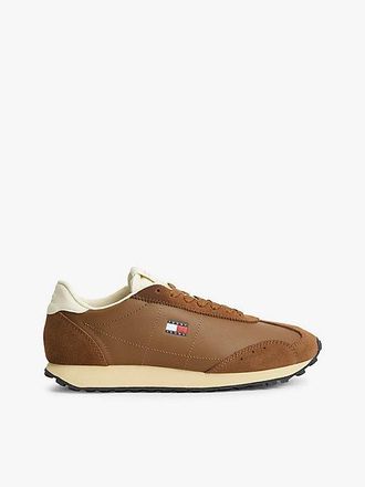 Tommy Hilfiger Baskets Archive r&eacute;tro en cuir